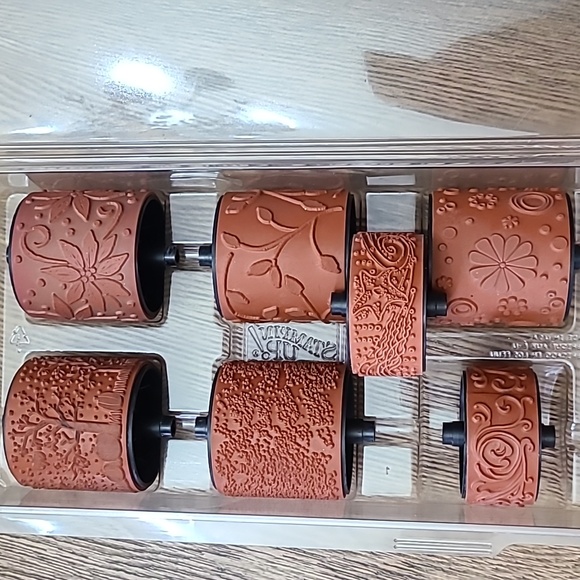 Stampin' Up! | Office | 7 Stampin Up Stamp Wheels Poinsettia Pumpkins ...